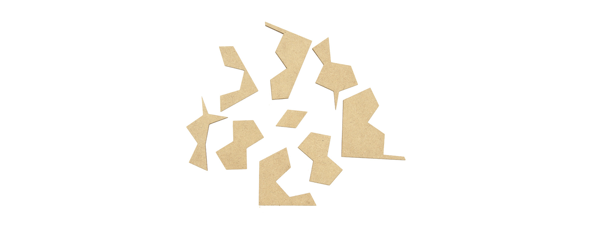 Quadrature du dodécagramme minimaliste - Yannick Ludik : puzzle, casse ...